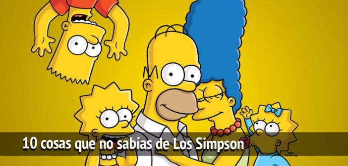 10 Cosas Que No Sabías De Los Simpson Enconsumo